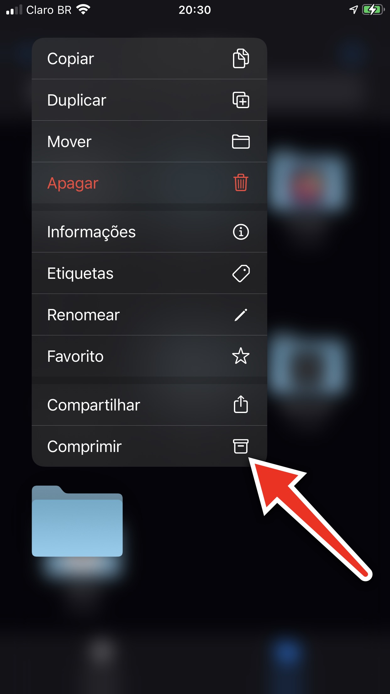 Como criar arquivos compactados (ZIP) no iPhone | iPhoneDicas